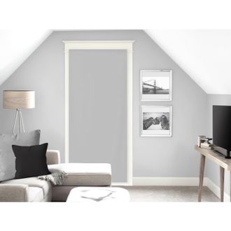 Soleil d'Ocre 46543 Dolly Gebrochen Vize Polyester Grau Hell 70 x 200 cm