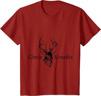 Hirsch Greiz Kruzifix T-Shirt