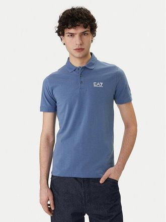 Emporio Armani Poloshirt 8NPF14 PJVQZ UB064 Blau Regular Fit