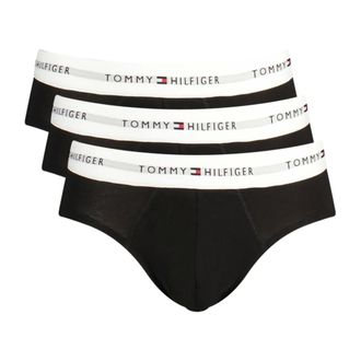 Tommy Hilfiger Homme, Sous-v&ecirc;tements, Noir, Taille: S Brief Tri Pack