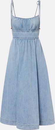 Zimmermann Robe midi Wanderlust en jean