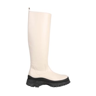 Staud Bow Tall Boots - - Shoes - Damen - Beige - 36 EU