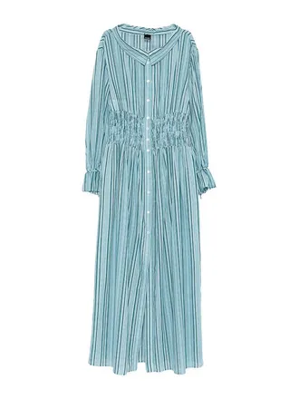 Pinko Maxi Robe - Bleu