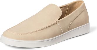 Amazon Essentials Herren Schlupfhalbschuhe, Sand Optik Wildleder, 46 EU