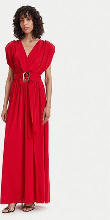 Access Fashion Abendkleid 63-3440-326 Rot Regular Fit