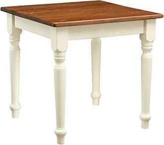 Biscottini International Tisch, Holz, Weiß, Taglia Unica