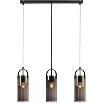 Marksl&ouml;jd Suspension 3xe27 max 15w verre fume noir - markslojd - glory 53133759 53133759 53133759 53133759