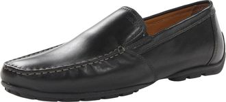 Geox Herren U Moner V Mokassins, Schwarz, 43.5 EU