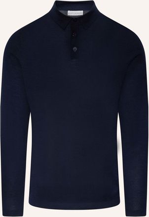 Kiefermann Kiefermann Strick-Poloshirt Billies Aus Cashmere blau
