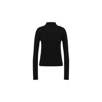 Alberta Ferretti Femme, Pulls, Noir, Taille: 34 FR Pull en cachemire pur