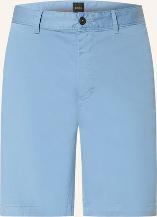 HUGO BOSS Chinoshorts Slim Fit blau