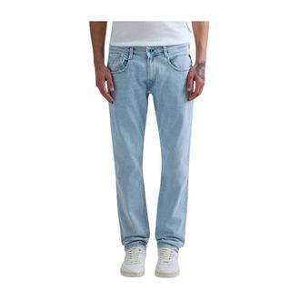 Replay Homme, Jeans, Bleu, Taille: W34 Anbass Hyperflex Jeans droits