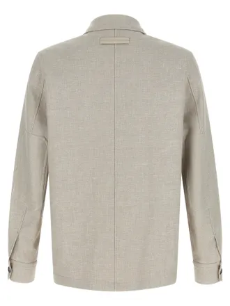 Ermenegildo Zegna Crossover Overshirt - Beige