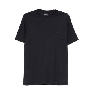 Emporio Armani Homme, Tops, Bleu, Taille: M T-Chemises