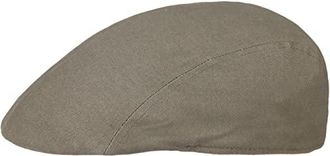 Cappellishop Lipodo Casquette Plate Casquette Homme - Casquette en Taille Unique (55-60 cm) - Cap en 100% de Coton - Casquette Olive