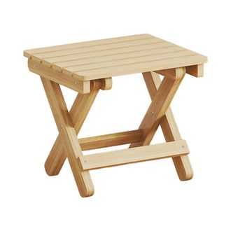 Generic Faltbare Hocker, zusammenklappbare Holzhocker - Leichter Schritthocker mit Griff, kompakter Klappstuhl f&uuml;r K&uuml;che, Bad, Schlafzimmer, praktisch zum Mit