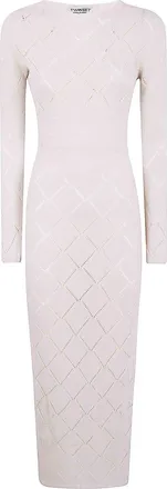 Twinset Robe Courte - Blanc