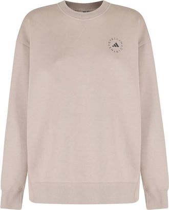 adidas by Stella McCartney Femme, Sweatshirts et sweats &agrave; capuche, Brun, Taille: 36 FR Loose SweaT-shirt