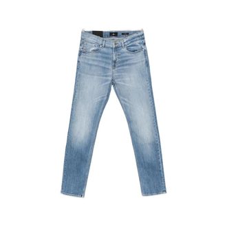 7 For All Mankind Herren, Jeans, Blau, W33Gr&ouml;&szlig;e