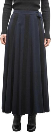 Pierantonio Gaspari Femme, Jupes, Bleu, Taille: 34 FR Gonna
