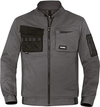 Uvex Echor - Veste de travail avec - Veste pour hommes - Gris - Taille XL