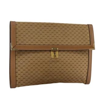 Gucci Pre-owned Canvas clutches - - Pre-owned - Damen - Beige - ONE SIZE