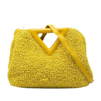 Bottega Veneta Pre-owned Point Triangle - Femme - Pre-owned - Jaune - Taille: ONE Size