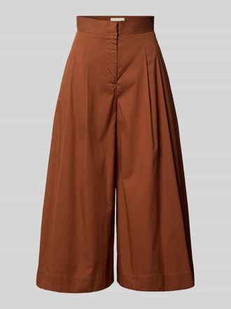 Stefanel Wide Leg Stoffhose mit Raffungen