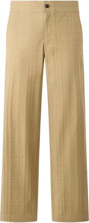 Burberry Homme, Pantalons, Beige, Taille: S Pantalon Droit