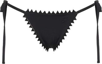 Jacquemus Femme, Maillots de bain, Noir, Taille: 40 FR Bas de bikini Picot