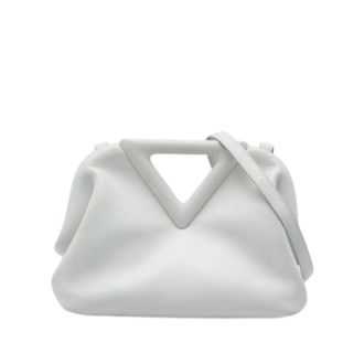 Bottega Veneta Sac bandouli&egrave;re Pre-owned - Femme - Pre-owned - Blanc - Taille: ONE Size