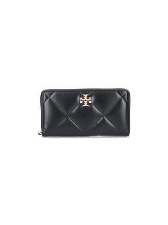 Tory Burch Tory Burch Portemonnaie - Kira Continental Wallet, In Black Calfskin - Gr. unisize - in Schwarz - f&uuml;r Damen