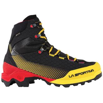 La Sportiva M Aequilibrium St GTX Colorblock-Schwarz - Gore-Tex Technischer funktionaler Herren Bergschuh, Gr&ouml;&szlig;e EU 46