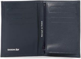 Saison 1865 Lederkartenhalter - Blau