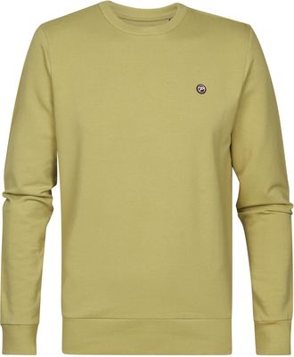 Petrol Industries Herren Sweatshirt - Regular Fit - Rundhalsausschnitt - Pullover - Herrenbekleidung - Gr&uuml;n - XXL