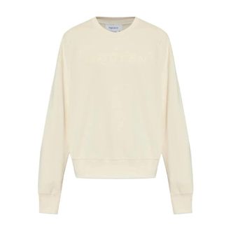 Alexander McQueen Gestrickter Wollpullover - - Sweatshirts & Hoodies - Herren - Beige - M