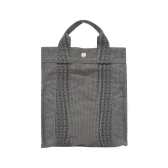 Herm&egrave;s Pre-owned Herline Sac A Dos PM Canvas Rucksack - - Pre-owned - Damen - Schwarzk - ONE SIZE