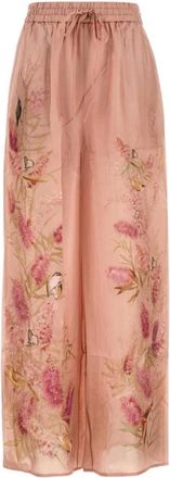 Zimmermann Femme, Pantalons, Rose, Taille: 36 FR Cascadian Pyjama Pant