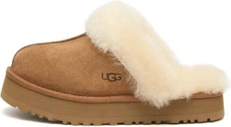 UGG Ugg, Femme, Chaussures, Brun, Taille: 39 EU Disquette Slipper