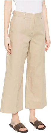 Max Mara Femme, Pantalons, Beige, Taille: 44 FR Zircone Pantalons