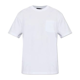 Dsquared2 T-Shirt Mit Tasche - - Tops - Herren - Wei&szlig; - M