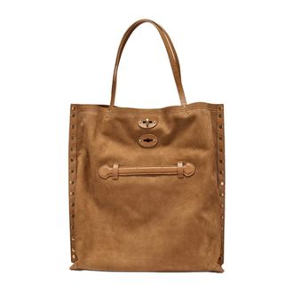 Zanellato Femme, Sacs, Brun, Taille: ONE Size Sacs &agrave; &eacute;paule
