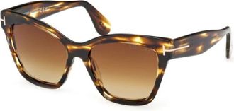 Tom Ford unisex, Accessoires, Brun, Taille: 55 MM Lunettes de soleil