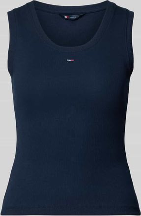 Tommy Jeans Slim Fit Tank Top aus Baumwoll-Mix