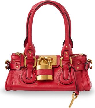 Chlo&eacute; Femme, Sacs, Rouge, Taille: ONE Size Petit sac Paddington