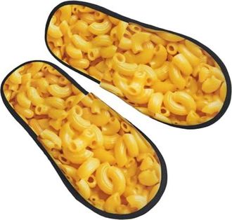 Generic L&eacute;g&egrave;re Pantoufles Macaronis au fromage Maison Pantoufles Chaud Chaussons Homme pour Adulte Homme Femme L