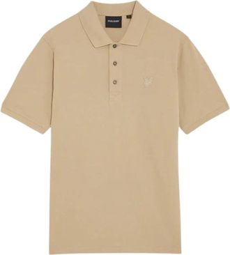 Lyle & Scott Homme, Tops, Beige, Taille: M Polo Superfine