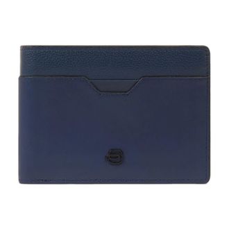 Piquadro Homme, Accessoires, Bleu, Taille: ONE Size Portefeuille avec fen&ecirc;tre didentification rabattable