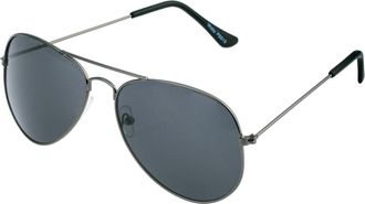 Miobo mit Edelstahl Metall Gestell Sonnenbrille Schwarz Schwarz