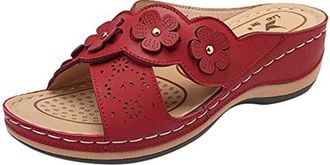 Generic Sandales orthop&eacute;diques compens&eacute;es pour femme, avec soutien de la vo&ucirc;te plantaire, sandales d&eacute;t&eacute; confortables, habill&eacute;es et d&eacute;contract&eacute;es, sandales de 